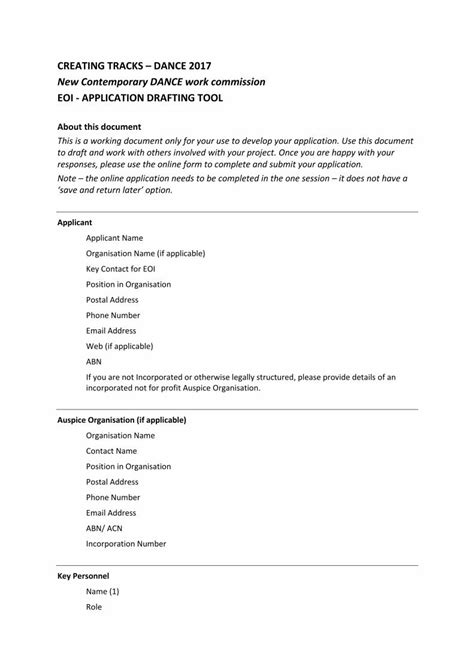Drafting An Application At Kenneth Bray Blog