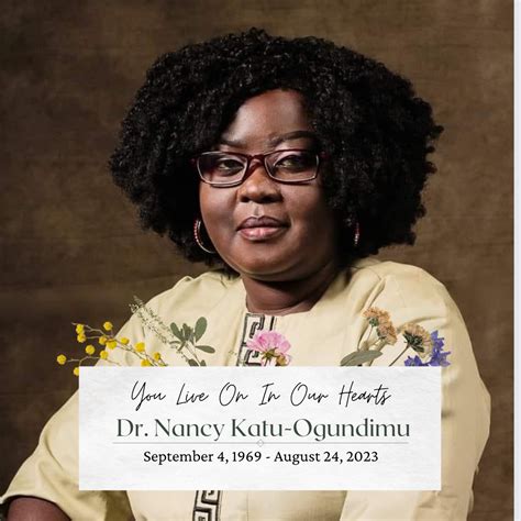 Remembrance For Dr Nancy Katu Ogundimu Iawrt