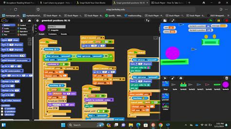 I Cant Share My Project Snap Community Site Snap Forums