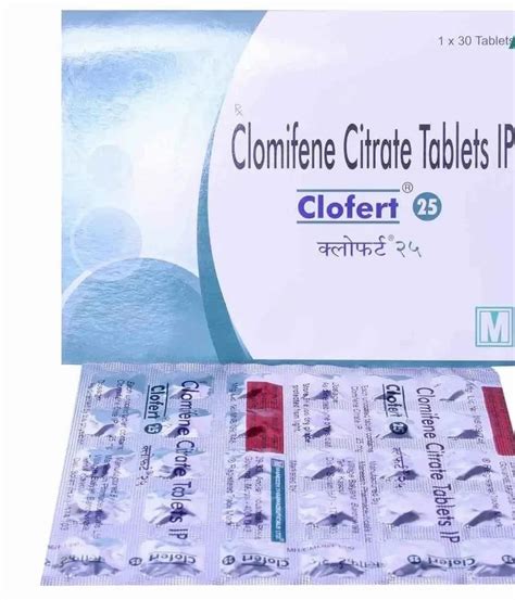 25mg Clofert Clomifene Citrate Tablets At ₹ 120stripe Parel Mumbai