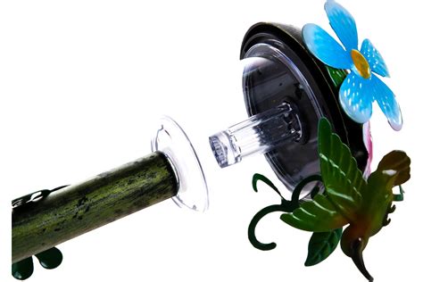 Садовый фонарь со светодиодами на солнечных батареях СТАРТ САД 1led лето бабочка выгодная цена