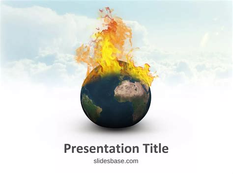 Global Warming Powerpoint Template Ppt