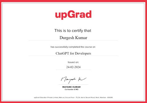 durgesh kumar on linkedin chatgpt aiindevelopment