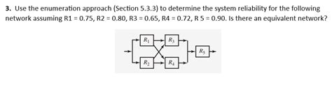 solved 3 use the enumeration approach section 5 3 3 to