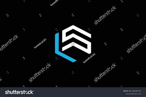 Creative Letter Ls Monogram Logo Design Stock Vector Royalty Free Shutterstock