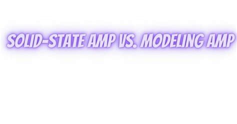 Solid State Amp Vs Modeling Amp All For Turntables
