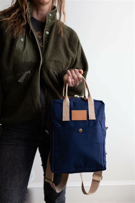 Navy Mini Making Backpack Noodlehead