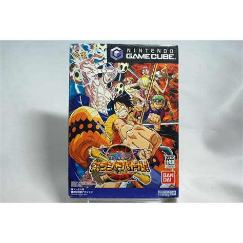 耀西 二手 純日版 任天堂 Gc Ngc 航海王 偉大航路之爭 3 含稅附發票 蝦皮購物