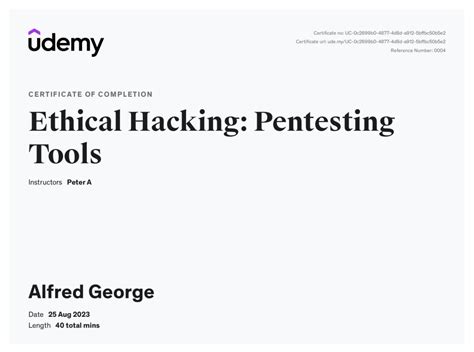 Alfred George On Linkedin Udemy Course Completion Certificate