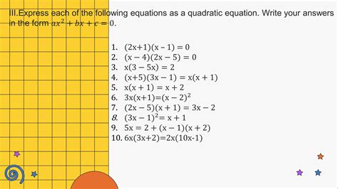 Quadratic Functions Pptx