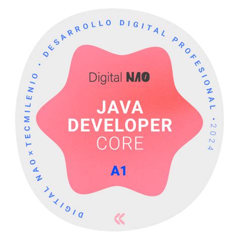 Java Developer Core Credly