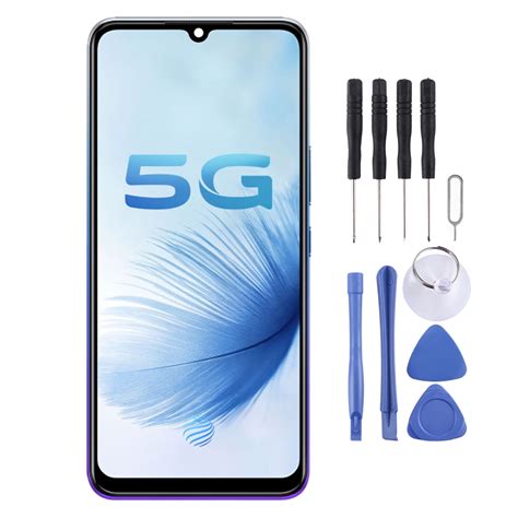 TFT Material LCD Screen And Digitizer Full Assembly Supporting Fingerprint Identification For