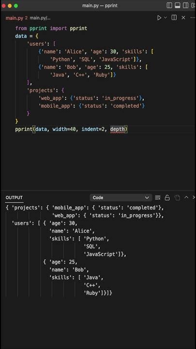 Python Pprint A Guide For Readable Output Youtube