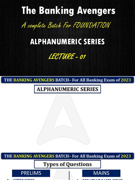 Alphanumeric Series 2 212576 Pdf Teaching Methods And Materials