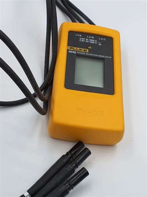 Multimeter Fluke 9040 Phase Rotation Tester Was Listed For R1 999 00 On 14 May At 23 46 By