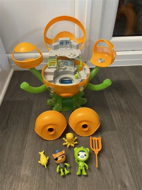 Octonauts Octopod Sea Slime Octopus Barnacles Kwazii Set Playset Please Read £20 00 Picclick Uk