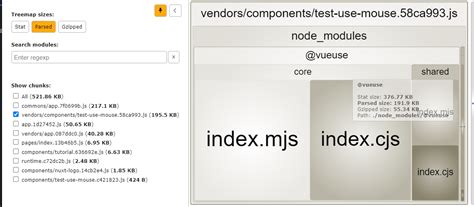 Duplicate Modules And Broken Tree Shaking In Nuxt2 Webpack4 · Issue 1239 · Vueusevueuse · Github