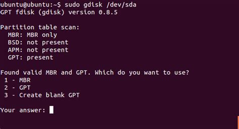 Zap Gpt Data Structures From A Disk While Preserving Existing Mbr