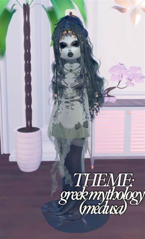 Dress To Impress Medusa Outfit Idea Greek Mythology Theme