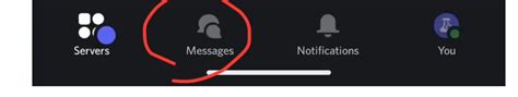 Add Dm To The Bottom Navigation Bar Discord