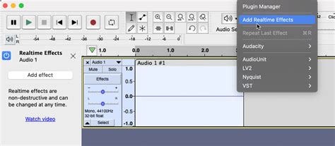 Effects Menu Entries Issue Audacity Audacity Github