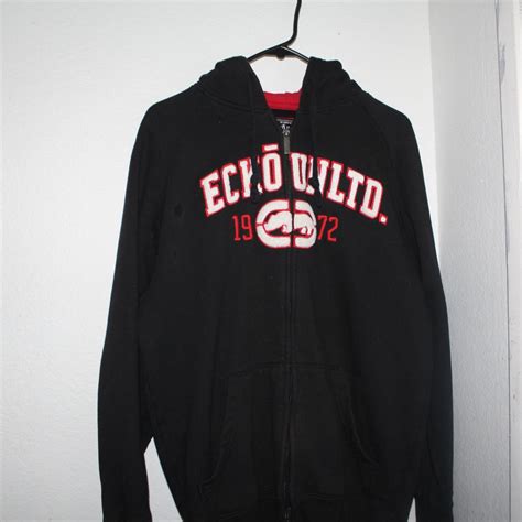 Small Black And Red Ecko Unltd Zip Up Depop