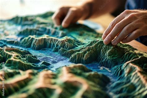Gis Expert Creating 3d Terrain Model Using Cutting Edge Mapping Tools Vibrant And Picturesque