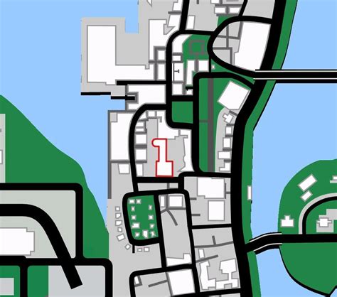 Imprenta Gta Vice City Mapa Grafica Mazzini