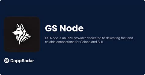 Gs Node Project Overview Analytics And Data Dappradar