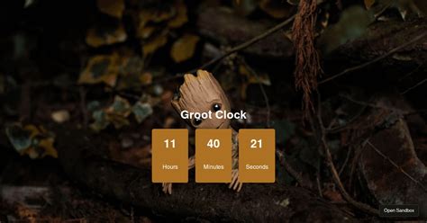 Clock Js Project Codesandbox