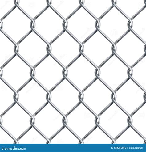 Chainlink Fence Seamless Texture Royalty Free Cartoon 32938037