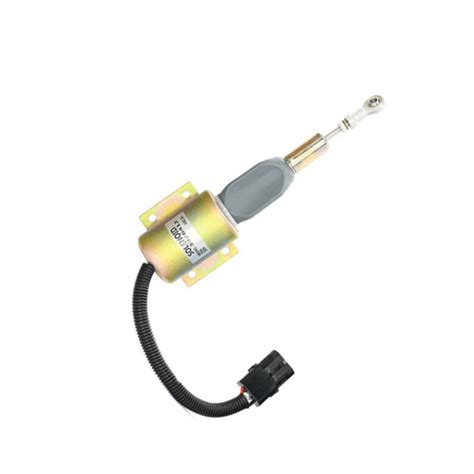 3926412 24v Fuel Injection Pump Shutoff Solenoid For John Deere 200lc