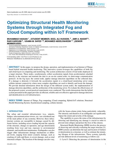 Optimizingstructuralhealthmonitoringsystemsth Pdf