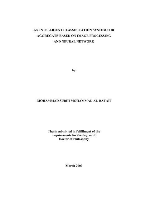 An Intelligent Classification System For Aggregate Eprintsusm