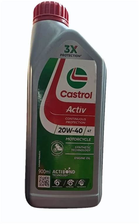 20W40 900ml Castrol Activ Engine Oil, Unit Pack Size: Bottle of 900 mL ...