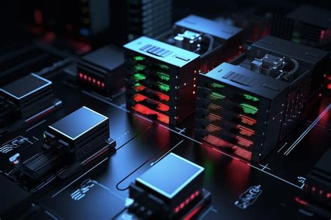 Premium Ai Image Server Equipment For Massive Data Connection Network