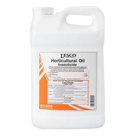 Lesco Horticultural Oil Insecticide 25 Gal