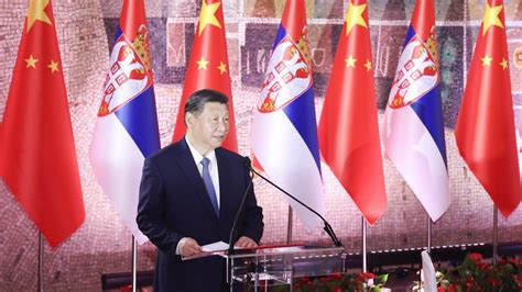 Во Дворце Сербии прошел банкет в честь визита председателя КНР Си