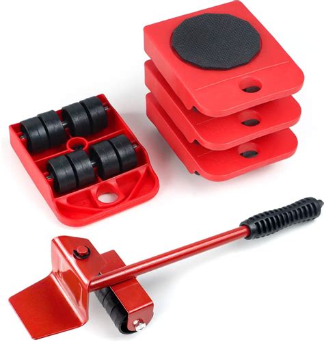 Furniture Dolly With 4 Wheels And Furniture Lifter 330 Lbs