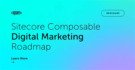 sitecore composable digital marketing roadmap epam