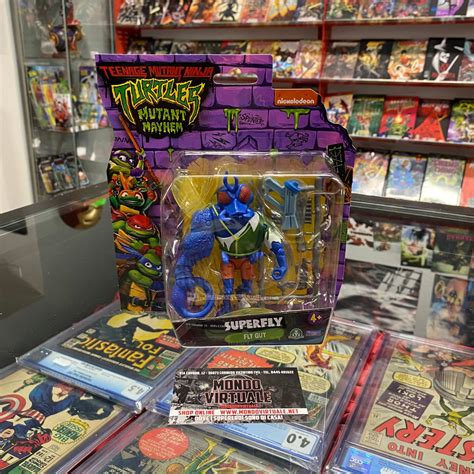 Superfly Fly Guy Teenage Mutant Ninja Turtles Mutant Mayhem Action Figures Giochi Preziosi