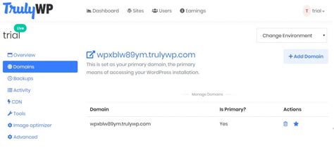 setting up a custom domain trulywp