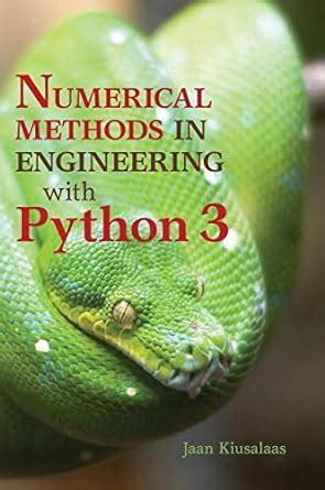 Numerical Methods In Engineering With Python Amazon Br