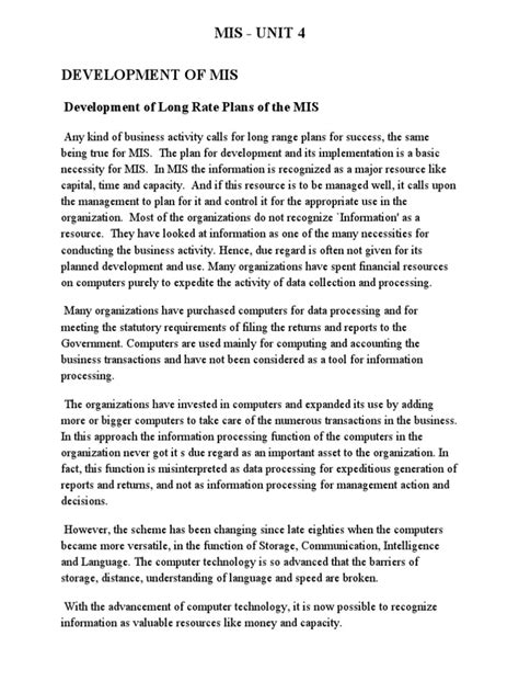 mis notes unit 4 pdf software prototyping management information