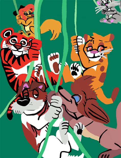 Dodger Rita Dixie Claudia Tiger And Trudi By Tcr11050 On Deviantart