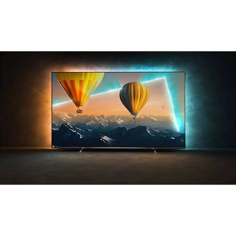 Philips PUS8057, 43'', Ultra HD, LED LCD, feet stand, gray - TV ...