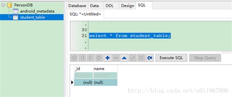Android Sqliteopenhelper Sqlite数据库的创建与打开基于android 平台使用
