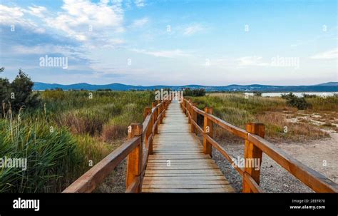 Beautiful Nature Park Vrana Lake Vransko Jezero Dalmatia Croatia