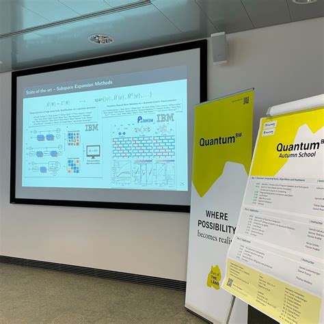 The Quantum Future On Linkedin Quantumbw Autumnschool Quantumtraining Quantumalgorithms…