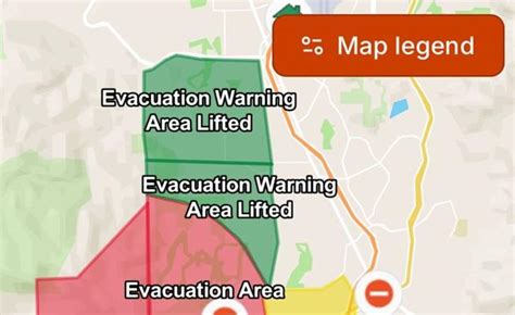 Davis Fire Evacuation Warnings Lifted For Northern Portion Some Residents Allowed To Return